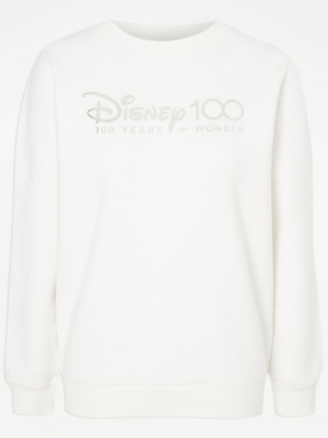 Disney 100 Years of Wonder White Sweatshirt | Women | George at ASDA