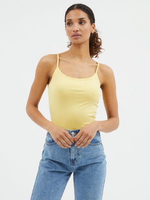 Yellow Fitted Cami Top | Women | George at ASDA