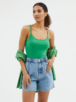 Bright Green Fitted Cami Top | Women | George at ASDA