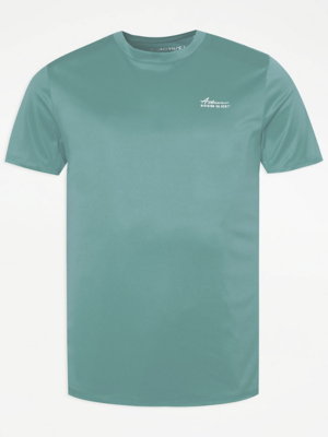 Jade Green Active Division T-Shirt | Men | George at ASDA