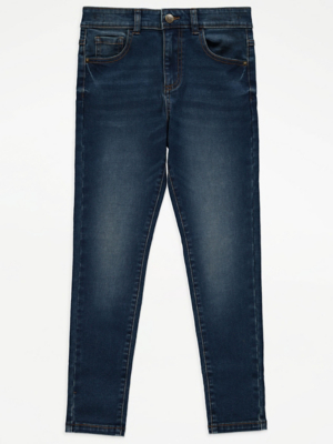 Blue Mid Wash Super Skinny Fit Jeans | Kids | George at ASDA