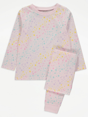 Rainbow Star Print Pyjamas | Kids | George at ASDA