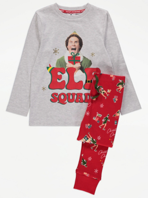 Buddy The Elf Squad Matching Kids Christmas Pyjamas | Kids | George at ASDA