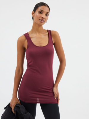 Burgundy Basic Longline Vest | Women | George at ASDA