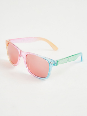 Rainbow Glitter Sunglasses | Kids | George at ASDA