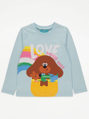 Hey Duggee Blue Hugs Long Sleeve Top | Kids | George at ASDA