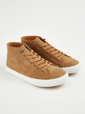 Brown Smart Lace Up Trainers | Men | George at ASDA