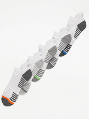 Striped Trainer Liner Socks 5 Pack | Men | George at ASDA