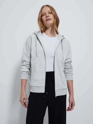 Black Basic Zip Through Hoodie | Women | George at ASDA