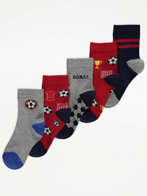 England Football Print Ankle Socks 2 Pack | Kids | George at ASDA