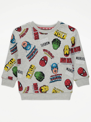 Marvel Super Hero Sweatshirt | Kids | George at ASDA