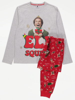 Buddy The Elf Squad Matching Adults Christmas Pyjamas | Men | George at ...