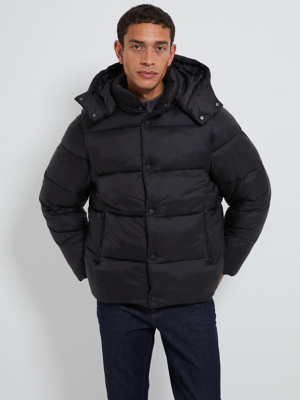 Black 3 in 1 Padded Coat | Men | George at ASDA