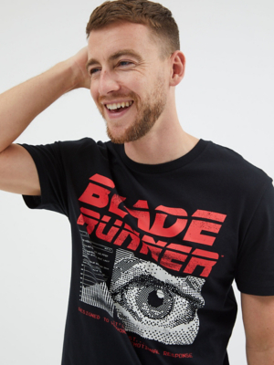 Blade Runner Black Graphic T-Shirt | Men | George at ASDA