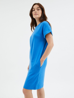 Blue Mini T-Shirt Dress | Women | George at ASDA