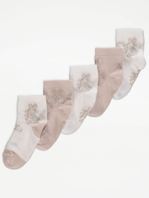 Peter Rabbit Socks 5 Pack | Baby | George at ASDA