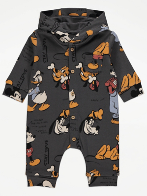 Disney Mickey & Friends Charcoal All In One | Baby | George at ASDA