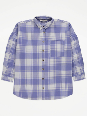 Purple Checked Shirt | Kids | George at ASDA