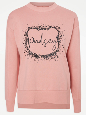 Children In Need Pudsey Pink Splash Sweatshirt | Women | George at ASDA