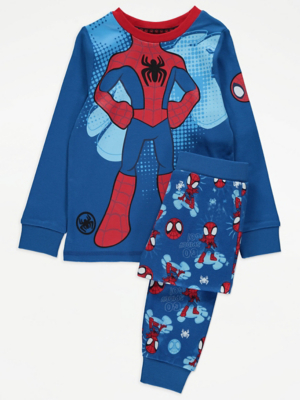 Marvel Spidey and Friends Blue Character Pyjamas | Kids | George at ASDA