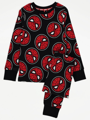 Marvel Spider-Man Red Character Print Short Pyjamas | Kids | George at ASDA
