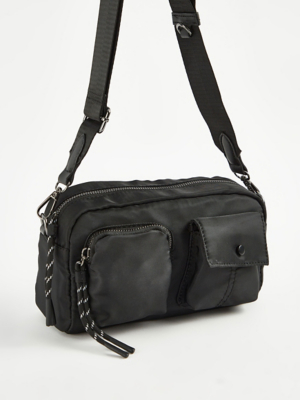 Nude Twist Lock Cross Body Bag | Women | George at ASDA