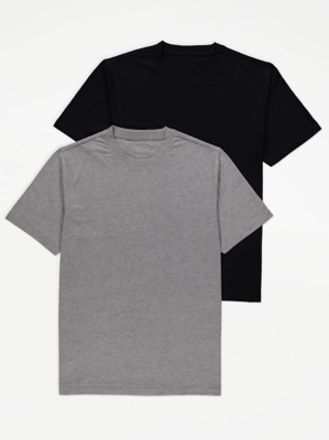 Plain Jersey Pyjama Tops 2 Pack | Men | George at ASDA
