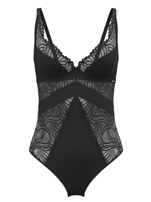 Entice Red Lace Bodysuit | Sale & Offers | George at ASDA