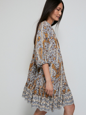 Paisley Mini Smock Dress | Women | George at ASDA