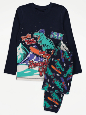 Among Us Navy Crewmate Pyjamas | Kids | George at ASDA