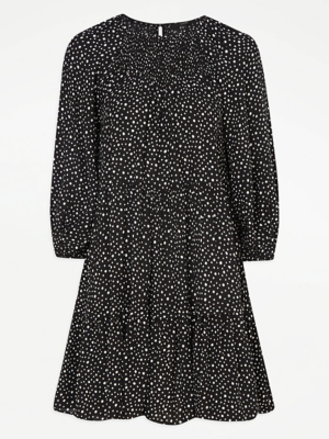 Purple Floral Boho Mini Dress | Women | George at ASDA