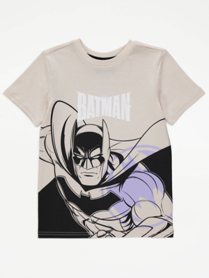 DC Comics Batman Cream T-Shirt | Kids | George at ASDA