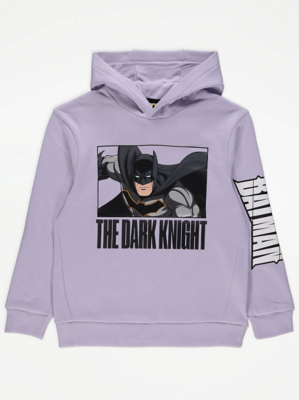 DC Comics Lilac Batman Hoodie | Kids | George at ASDA