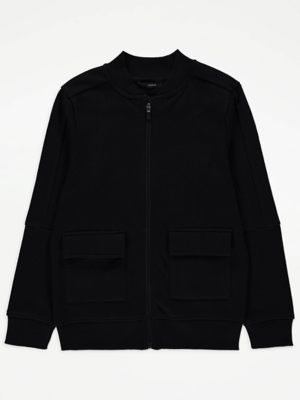 Black Zip Through Pocket Shacket | Kids | George at ASDA