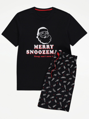 Merry Snoozemas Short Pyjamas | Men | George at ASDA