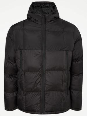 Brave Soul Black Padded Coat | Men | George at ASDA