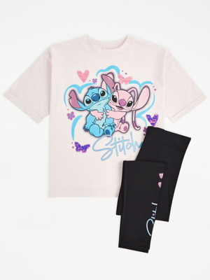 Disney Lilo & Stitch T-Shirt and Leggings Outfit | Kids | George at ASDA