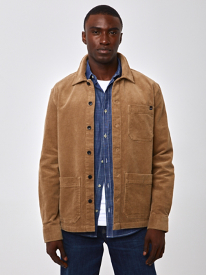 Kindred Tan Cordurory Shacket | Men | George at ASDA