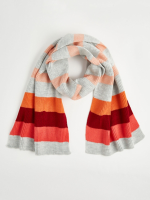Striped Knitted Scarf | Women | George at ASDA