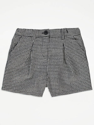 Dogtooth Pleated Shorts | Kids | George at ASDA