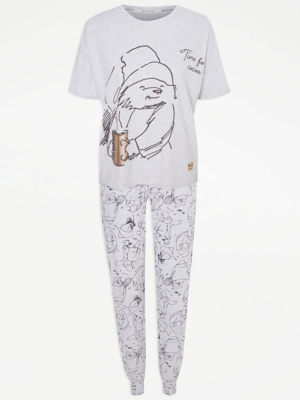 Grey Paddington Short Sleeve Pyjamas | Lingerie | George at ASDA