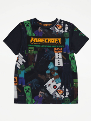 Minecraft Character Graphic T-Shirt | Kids | George at ASDA