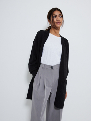 Black Knitted Midi Cardigan | Women | George at ASDA