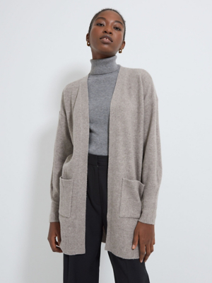 Grey Knitted Midi Cardigan | Women | George at ASDA