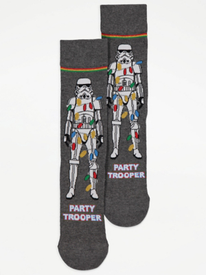 Disney Star Wars Party Trooper Ankle Socks 2 Pack | Men | George at ASDA