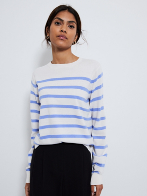 Striped Soft Touch Lightweight Jumper | Women | George at ASDA