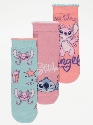 Disney The Little Mermaid Ariel Cotton Rich Socks 3 Pack | Kids ...