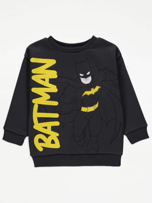 DC Comics Charcoal Batman Sweatshirt | Kids | George at ASDA