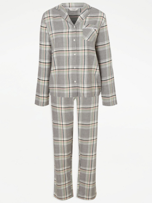 Grey Coffee Jersey Pyjamas | Women | George at ASDA