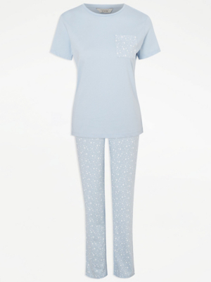Navy Star Short Sleeve Pyjamas Gift Set | Lingerie | George at ASDA